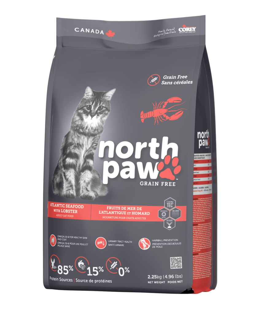 NORTH PAW GRAIN FREE ATLANTIC SEAFOOD WITH LOBSTER ADULT CAT FOOD ...