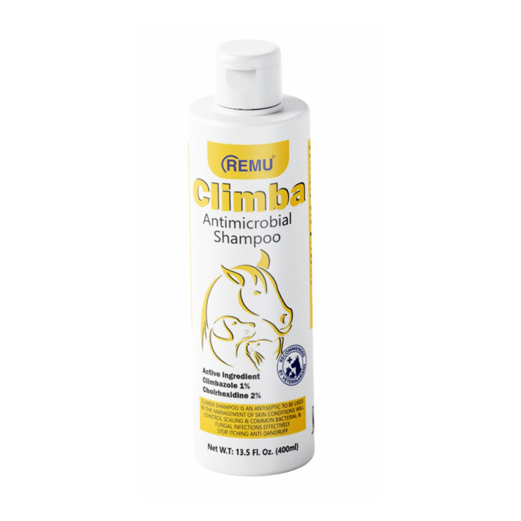 Remu Climba Antimicrobial Medicated Shampoo for Cats, Dogs & Horses ...